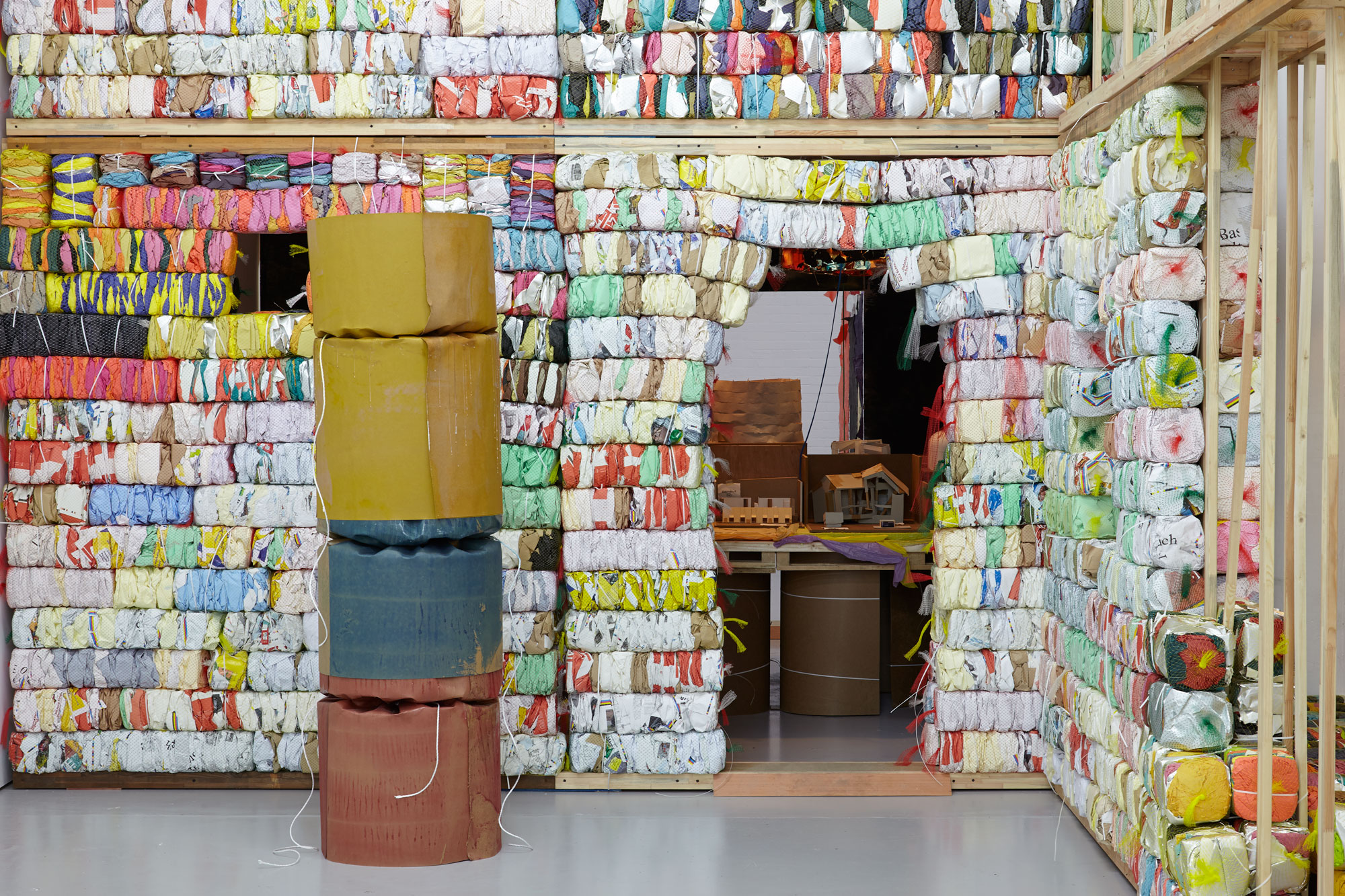 Michael Beutler, Pump House exhibition at Spike Island