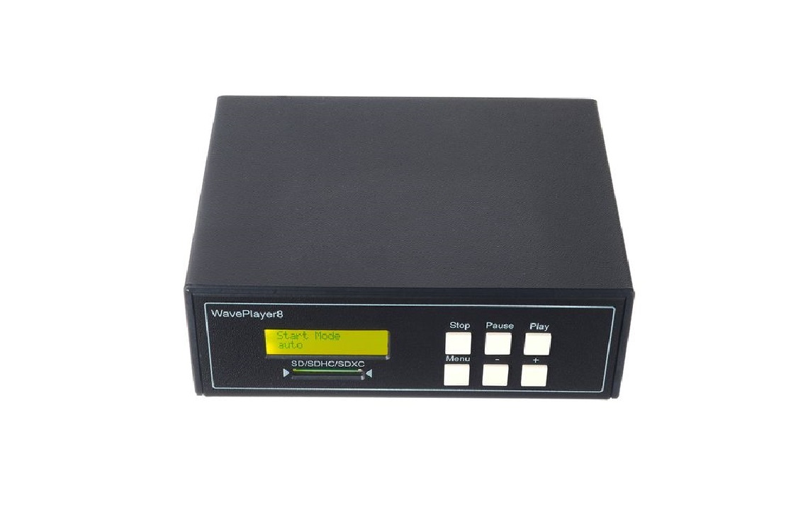 WavePlayer-8, eight channel audio player - Spike Island